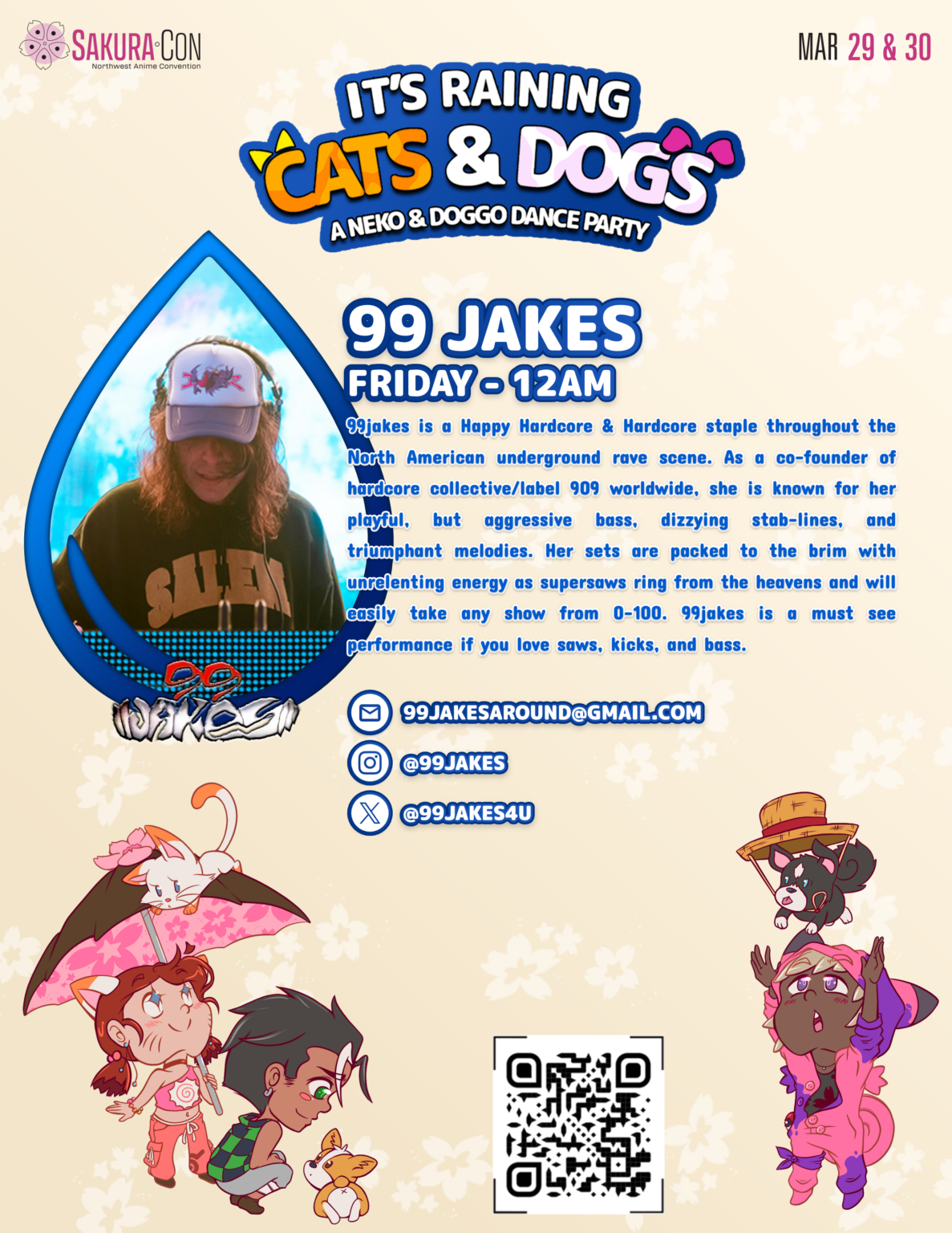 Sakura-Con Dance Headlining DJ 99 Jakes – Sakura-Con