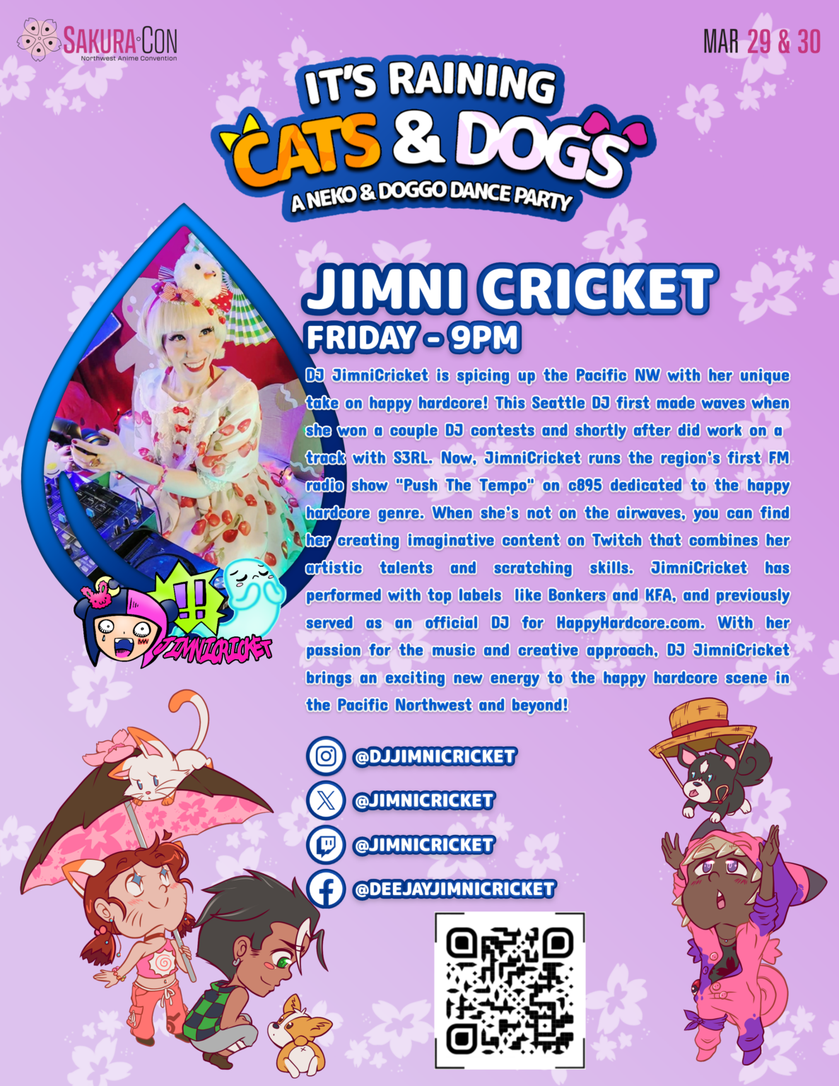 Sakura-Con Dance Headlining DJ JIMNI CRICKET – Sakura-Con